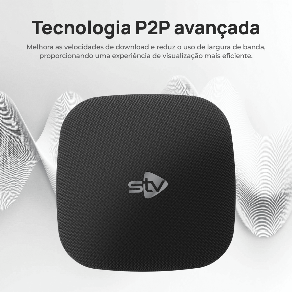 STV S3 Ultra 6K: Receptor IPTV Android 12 c/ Comando de Voz