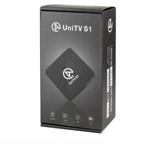 UniTV S1 1/8GB: Receptor IPTV 4K Android para Sua TV