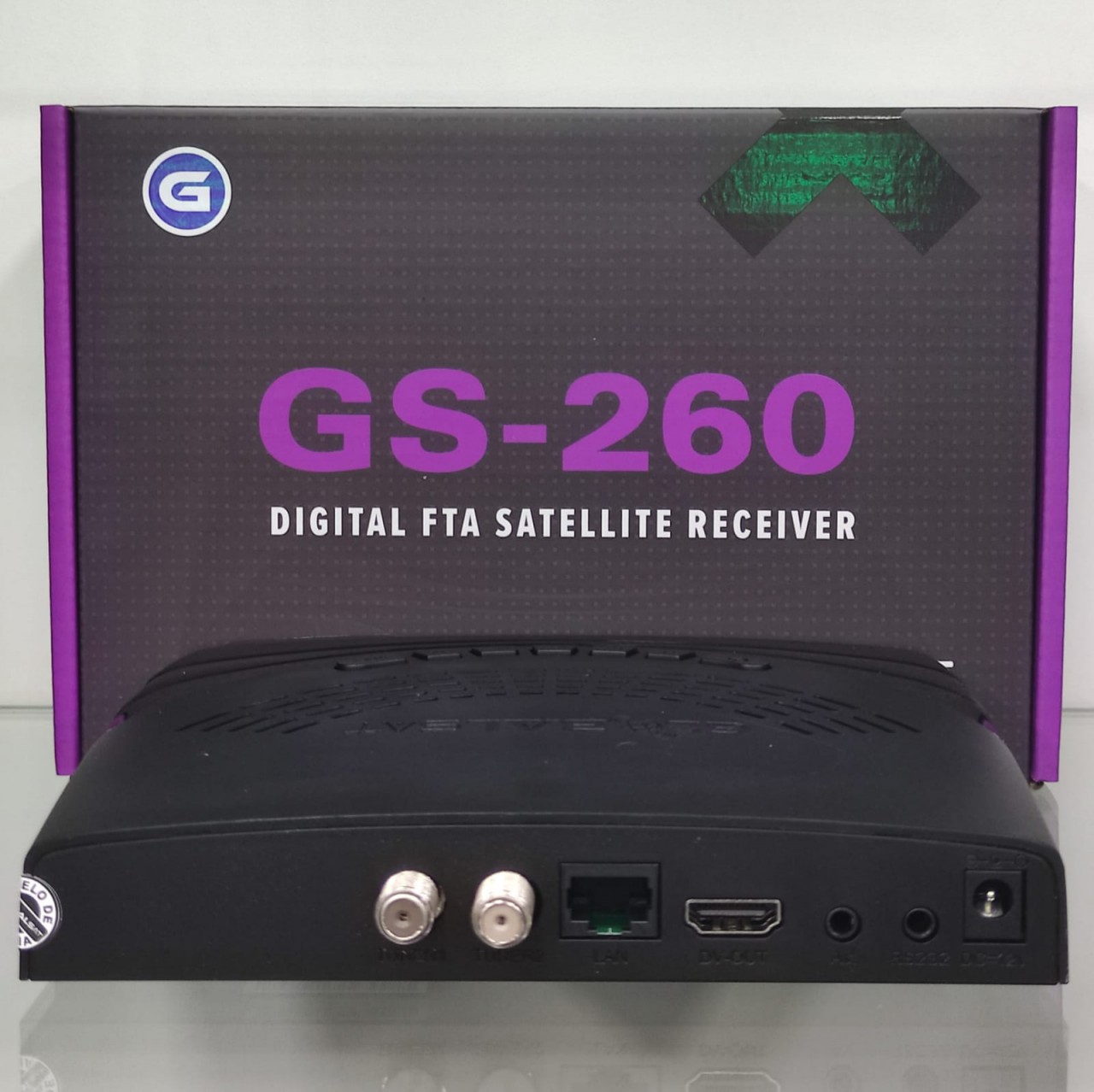 Globalsat GS260 Full HD: Receptor com Wi-Fi e IKS/SKS