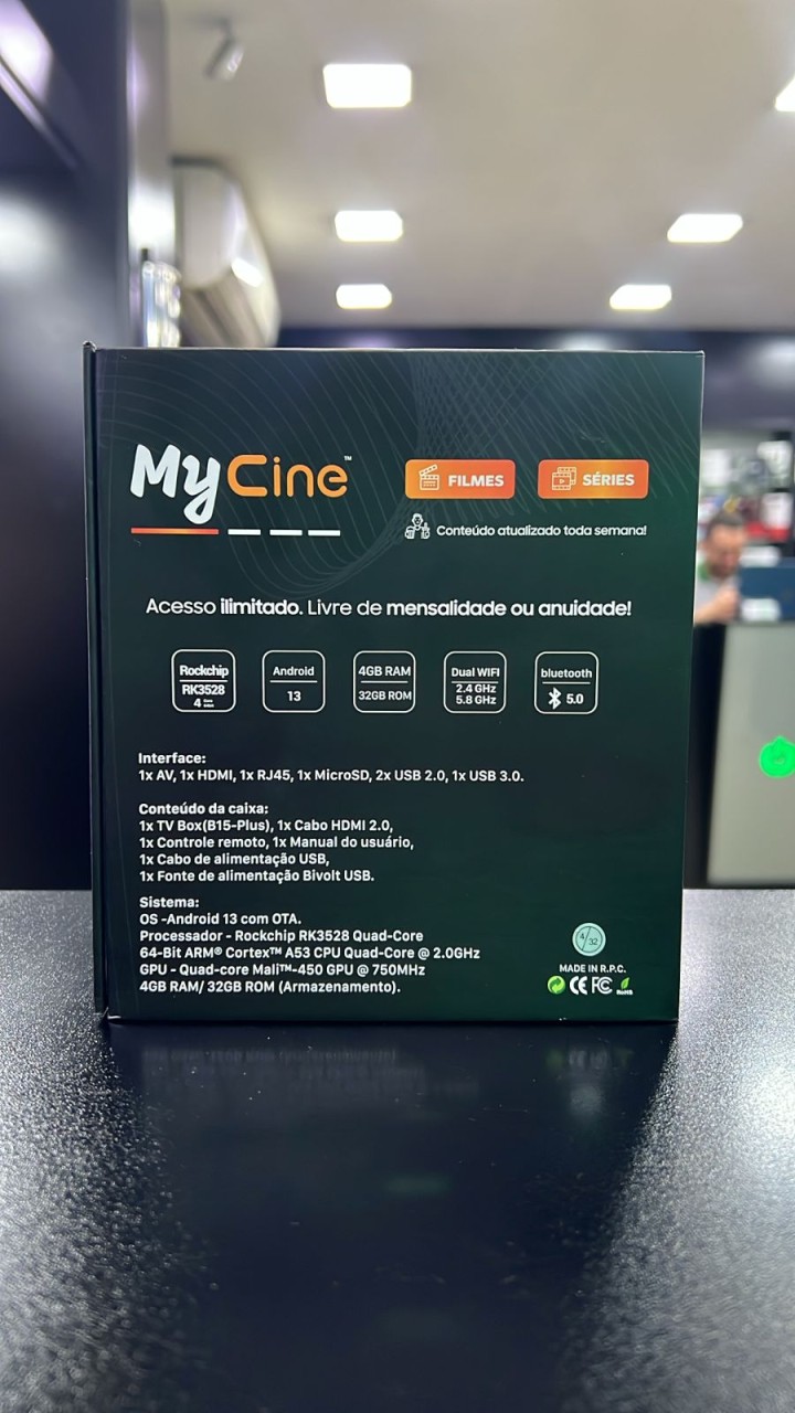 Receptor TVA América B-15 Plus 4K: IPTV sem Antena!